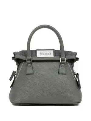 MAISON MARGIELA 5ac Classique Mini Tote - Grey