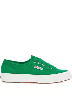 Superga Lace-up Canvas Sneakers - Green