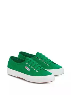 Superga Lace-up Canvas Sneakers - Green