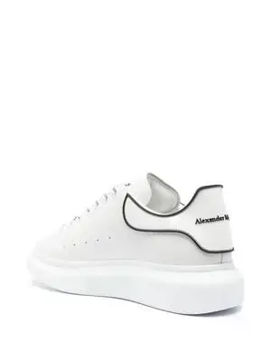 Alexander McQueen Oversized Lace-up Sneakers - White