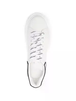 Alexander McQueen Oversized Lace-up Sneakers - White
