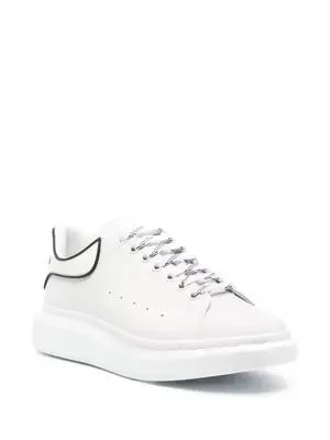 Alexander McQueen Oversized Lace-up Sneakers - White