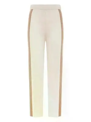 AKEP Side-stripe Straight Trousers