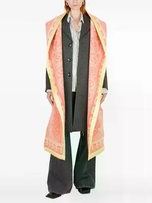 MERYLL ROGGE Wool Coat With Detachable Scarf