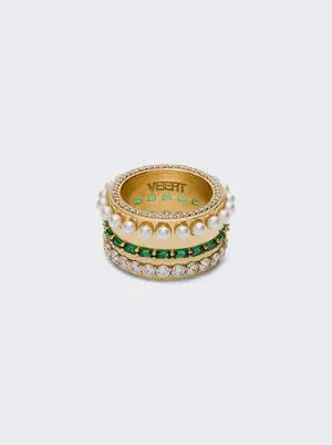 VEERT The Thick Layered Ring - Gold