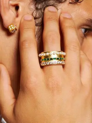 VEERT The Thick Layered Ring - Gold