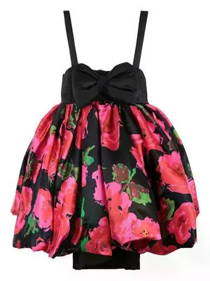 RICHARD QUINN Bow-detail Bubble Mini Dress