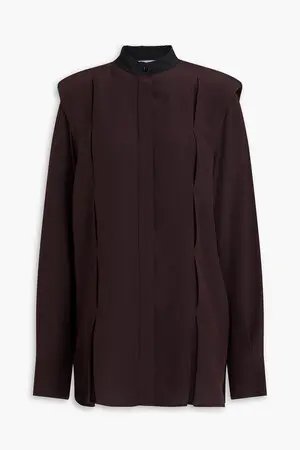 Victoria Beckham Pleated Blouses