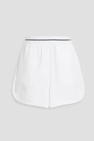 Brunello Cucinelli Cotton-blend Piqué Shorts