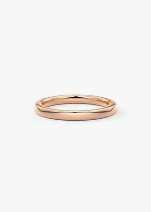 FRANK DARLING Square Wedding Band 2mm