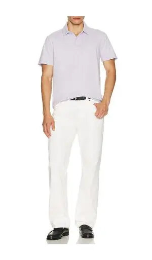 Vince Garment Dye Polo In . Also