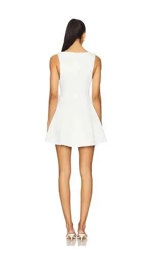 ALL THE WAYS Sonya Flare Mini Dress - White