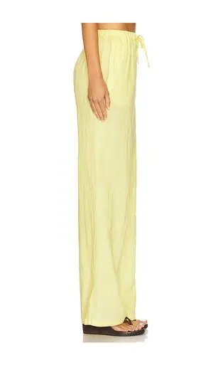 AEXAE Drawstring Pant - Butter Yellow