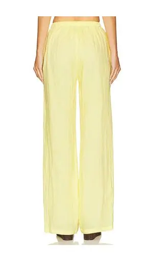 AEXAE Drawstring Pant - Butter Yellow