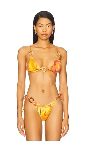 Yllw Willow Ring Bikini Top - Here Comes The Sun