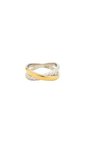 8 Other Reasons Forever Band Ring - Two Tone