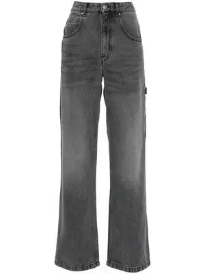 Isabel Marant Étoile Bymara Straight Leg Jeans