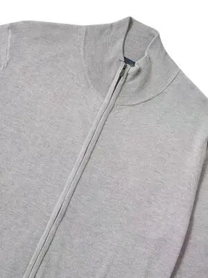 Brooks Brothers High-neck Zip-front Sweater