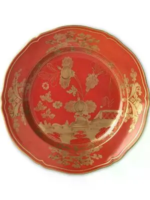 GINORI 1735 Oriente Italiano Dessert Plate - Red