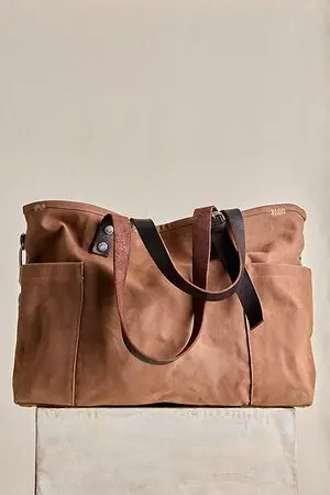 Free People We The Free Preston Canvas Tote - Clay