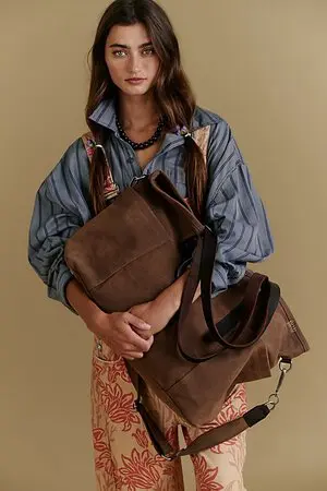 Free People We The Free Preston Canvas Tote - Clay