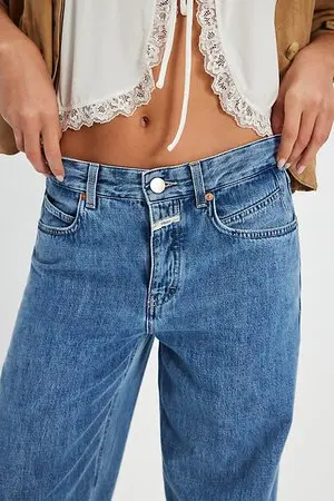 Closed Nikka Wide-leg Jeans - Light Blue