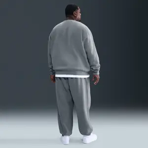 Nike Solo Swoosh Fleece Crew - Grey
