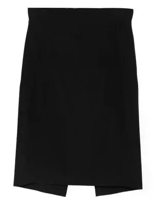 MUGLER Panelled Midi Skirt