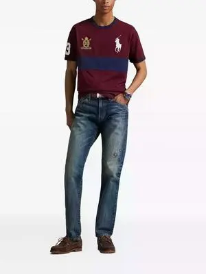 Polo Ralph Lauren Patch-details Colour-blocked T-shirt