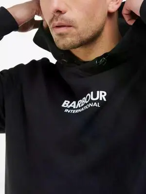 Barbour Logo-embroidered Hoodie