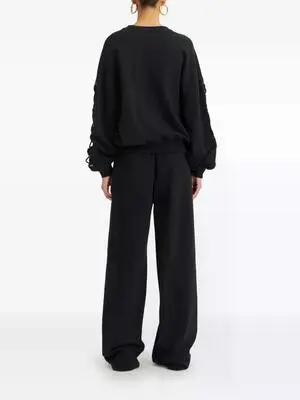 ROTATE BY BIRGER CHRISTENSEN Lace-up Detail Track Pants
