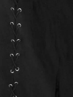 ROTATE BY BIRGER CHRISTENSEN Lace-up Detail Track Pants