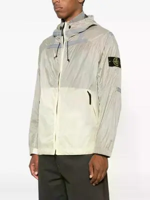 Stone Island Hooded Panelled Jacket