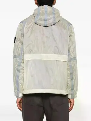 Stone Island Hooded Panelled Jacket