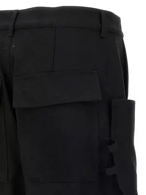 Rick Owens Stefan Cargo Low-crotch Trousers - Black