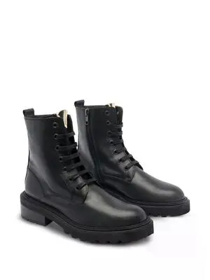 VIA ROMA 15 50mm Lace-up Zip Boots