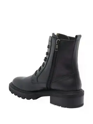 VIA ROMA 15 50mm Lace-up Zip Boots