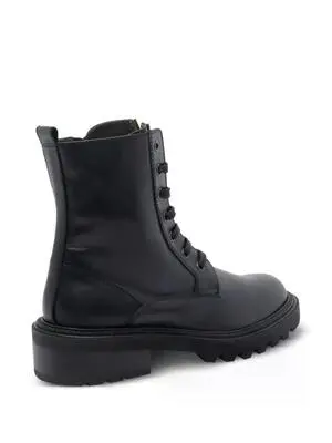 VIA ROMA 15 50mm Lace-up Zip Boots