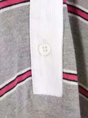 REWARD IF FOUND Star-striped Polo Top