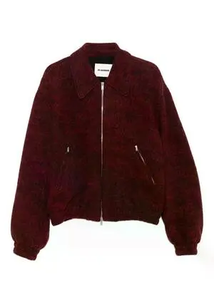 JIL SANDER Knitted Bomber Jacket