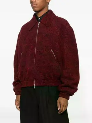 JIL SANDER Knitted Bomber Jacket