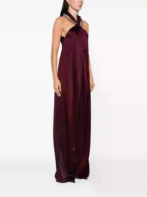 Stella McCartney Halterneck Jumpsuit - Red