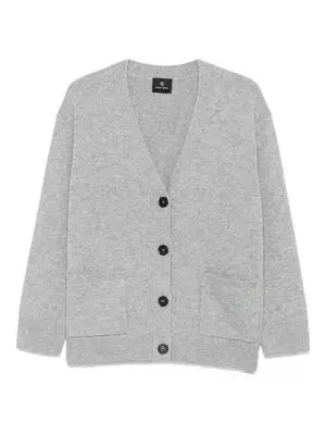 ANINE BING Jackson Button-fastening Cardigan - Grey