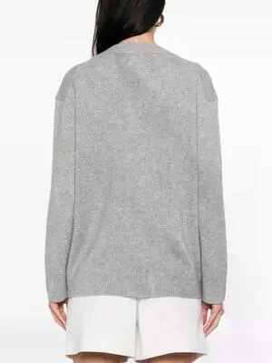 ANINE BING Jackson Button-fastening Cardigan - Grey