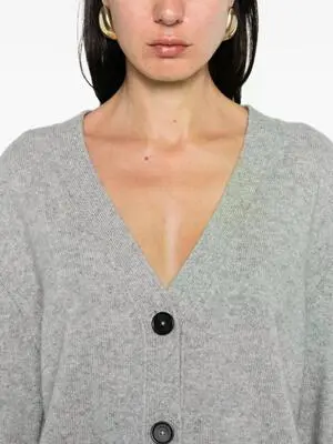 ANINE BING Jackson Button-fastening Cardigan - Grey