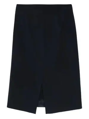Peserico Back-vent Midi Skirt