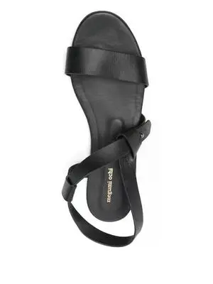 MEGUMI OCHI Leather Ankle-strap Sandals