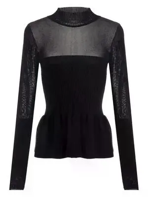 RENATA BRENHA Knitted Peplum Top