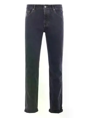 Brunello Cucinelli Logo-embroidered Jeans