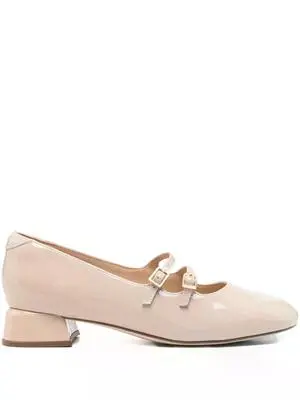 Clarks 30mm Buckled Block-heel Pumps - Neutrals